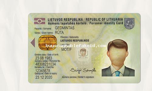 Lithuania Id Card Fake Scannable - Buy Fake Id | Best Fake Scannable ...