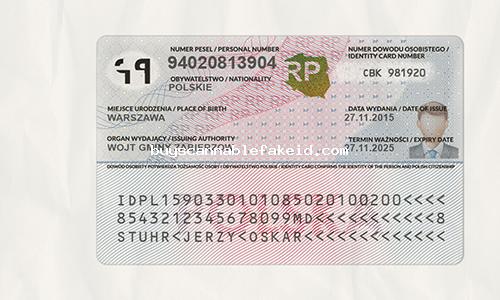 Poland Id Card Fake Scannable - Buy Fake Id | Best Fake Scannable Ids ...