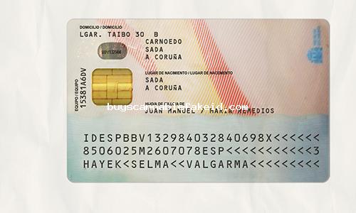 Spain Id Card V1 Fake Scannable - Buy Fake Id | Best Fake Scannable Ids ...