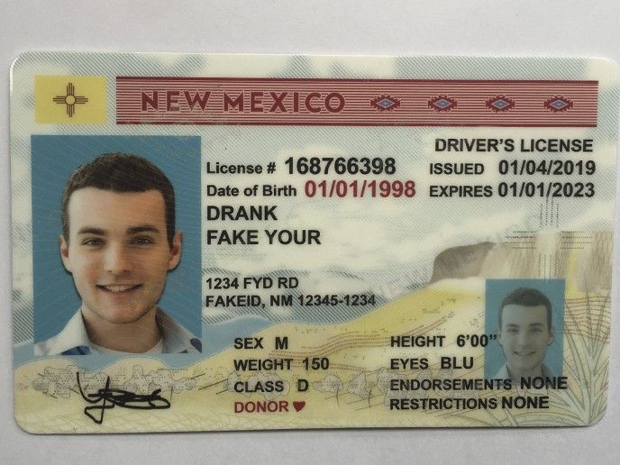 New Mexico Fake Id Front And Back - Buy Fake Id | Best Fake Scannable ...